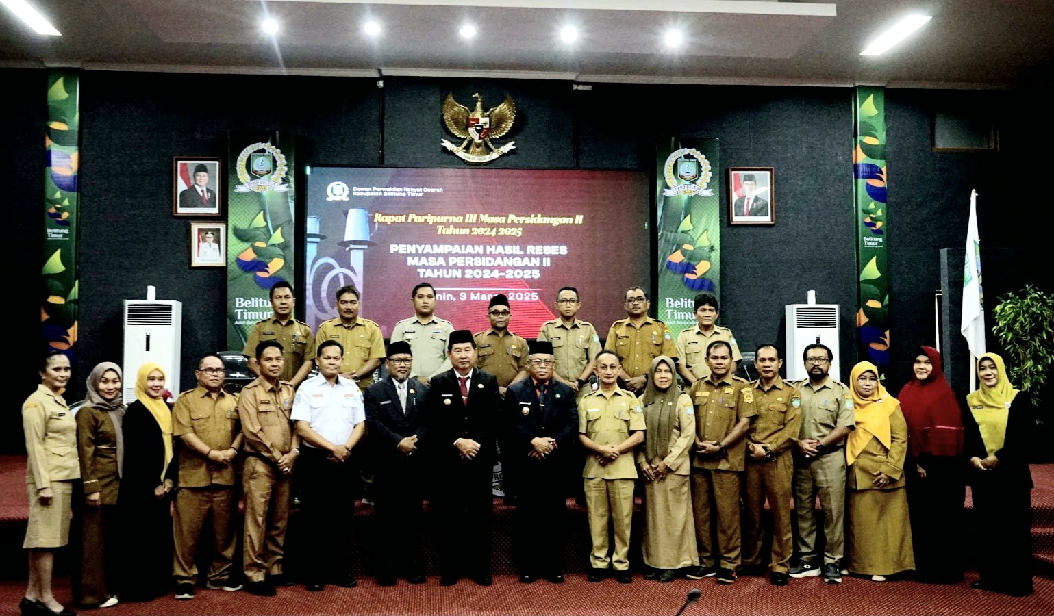 DPRD Beltim Gelar Paripurna Penyampaian Visi-Misi Kepala Daerah Beltim - AdeBerita.com